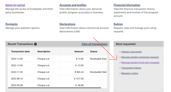 Setting up the CARM Portal: A Walkthrough for Importers - Carson ...