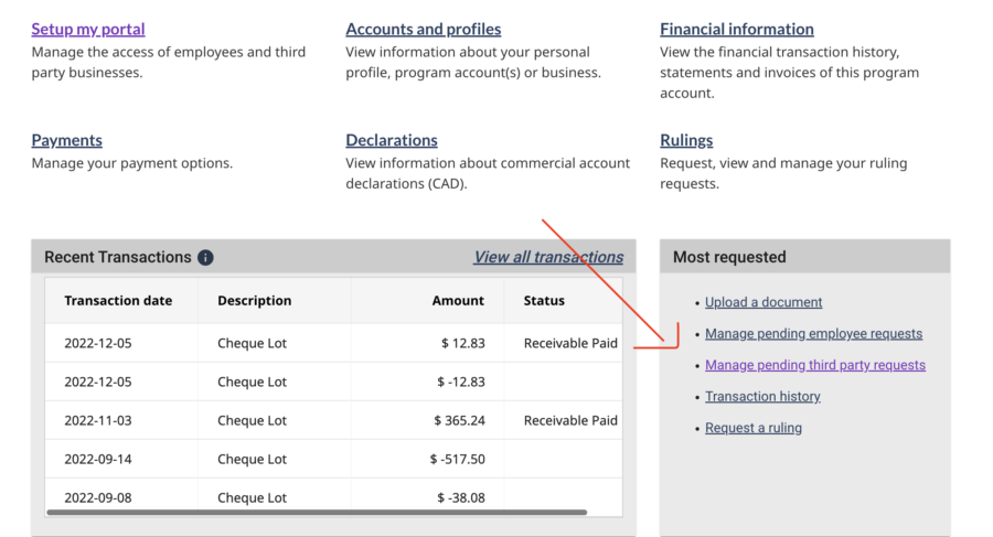 Setting up the CARM Portal: A Walkthrough for Importers - Carson ...